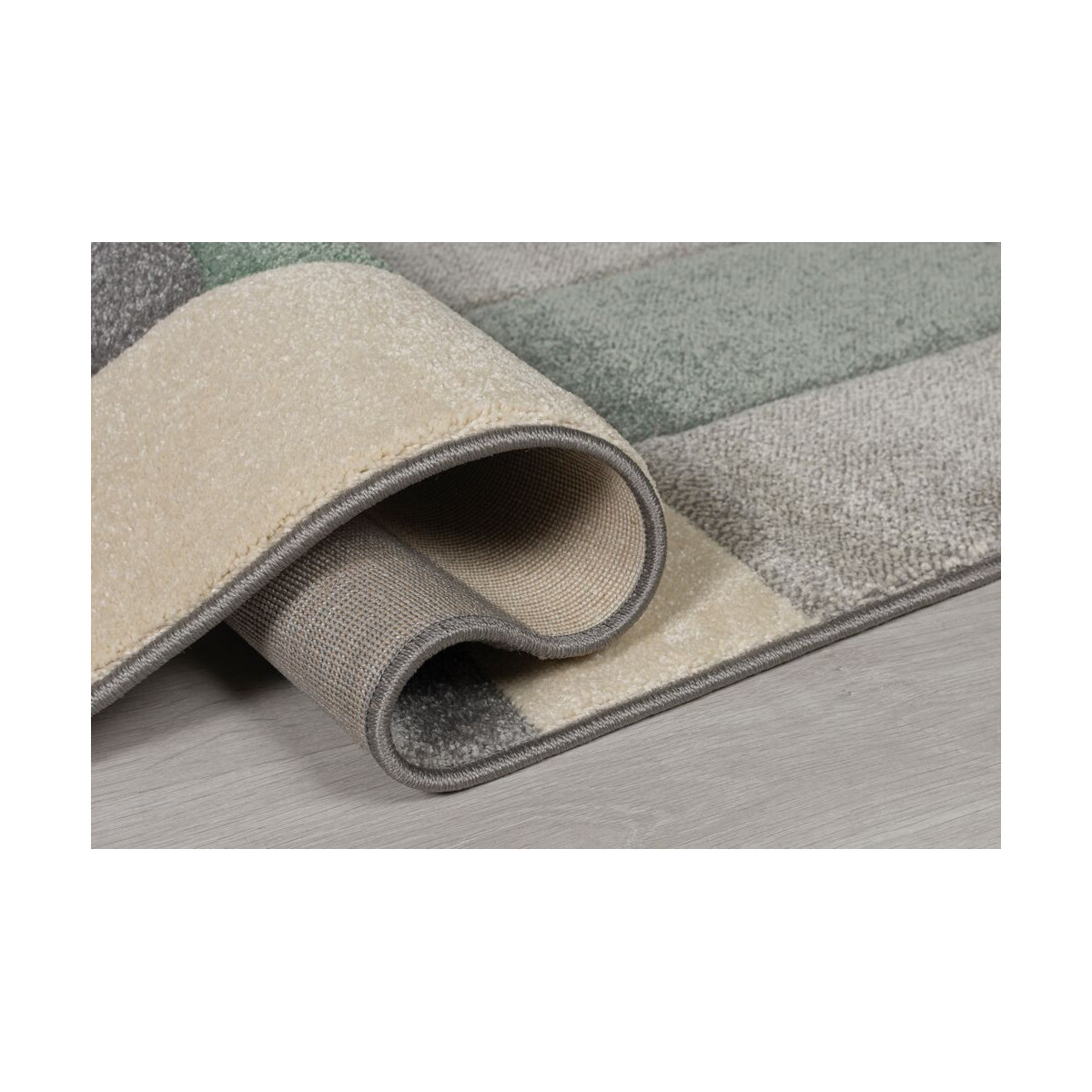 Kusový koberec Hand Carved Cosmos Mint/Grey/Cream