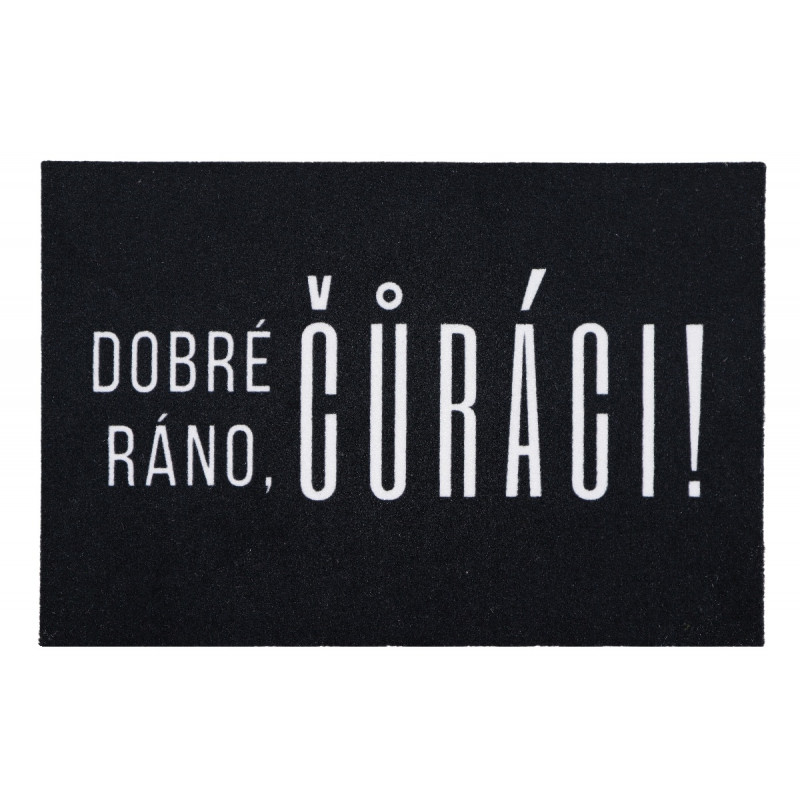 Rohožka "Dobré ráno" dá vašim hostům jasnou zprávu :)